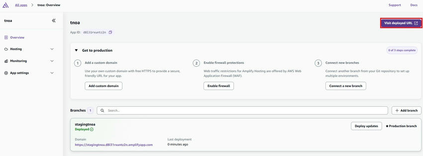 Deploy a Website Using AWS Amplify Console